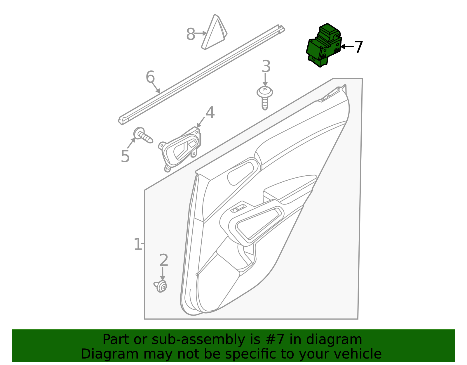 93581-K0010 - Window Switch 2020-2025 Kia Soul | Kia.Parts Store