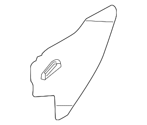 2008-2015 Nissan Water Shield 82860-JM00A | My Nissan Part