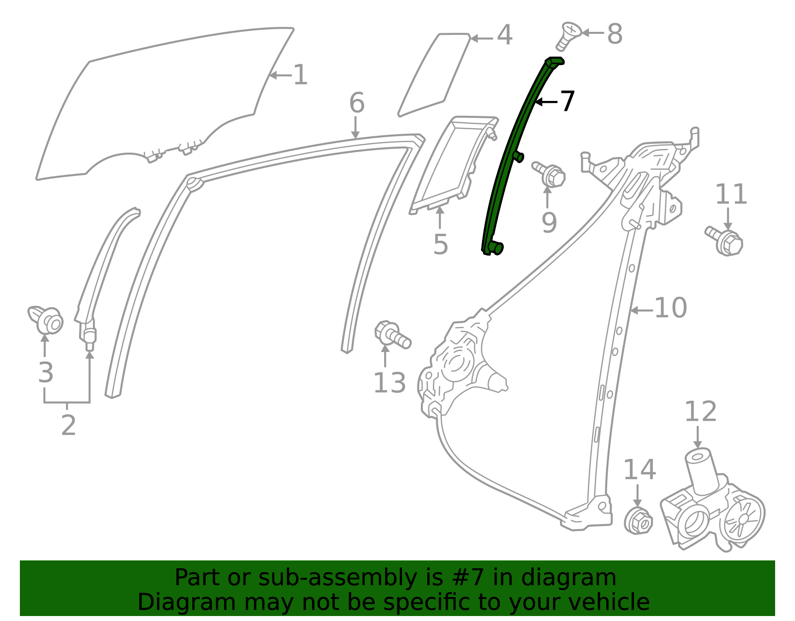 67408-47060 - Division Bar 2023-2025 Toyota | Longo Toyota Parts