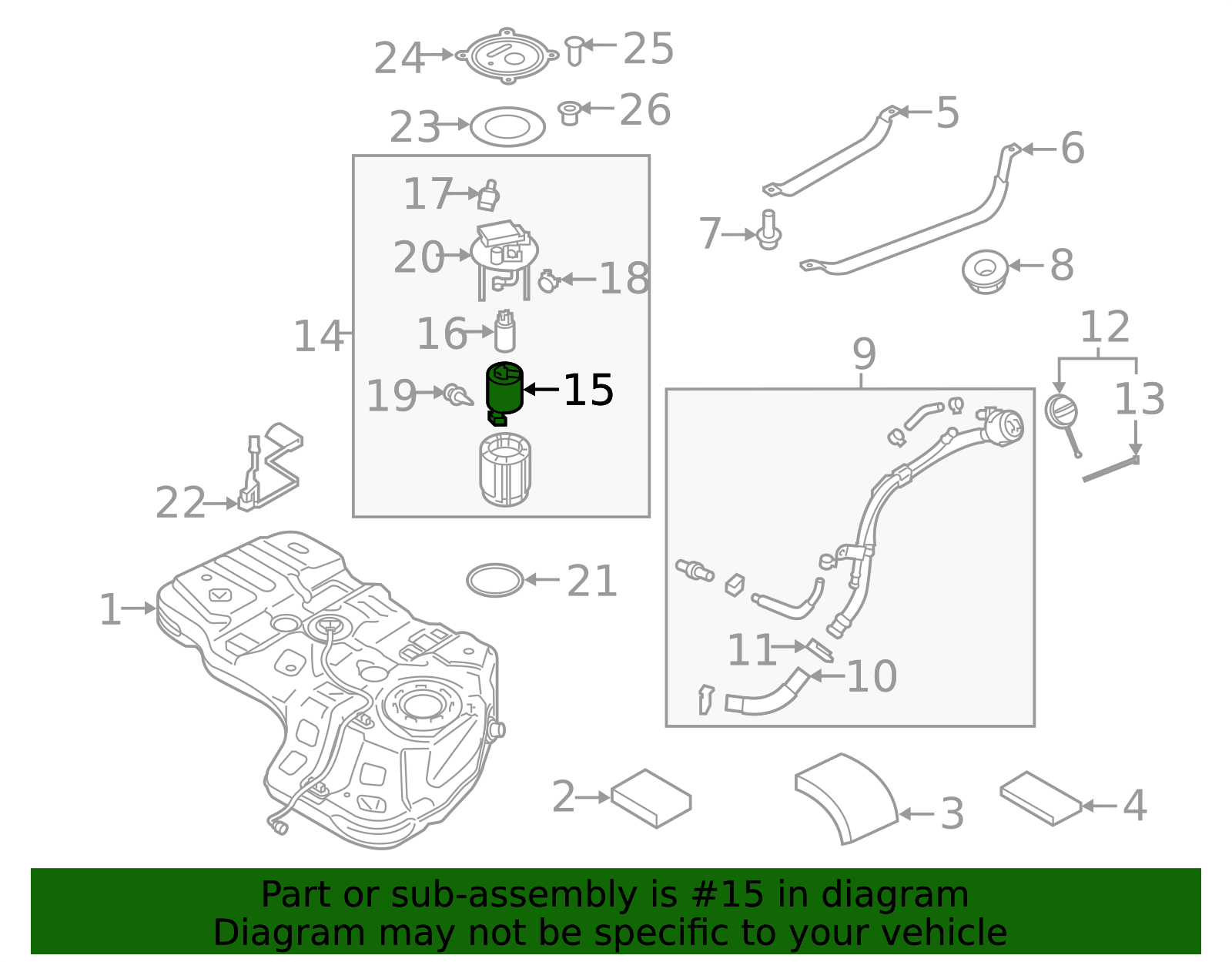2015-2025 Kia Filter 31112-B1000 | GetOEMParts.com