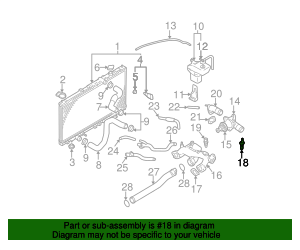 MD091056 - Temp Sending Unit 1987-2007 Mitsubishi | Mitsubishi Direct Parts