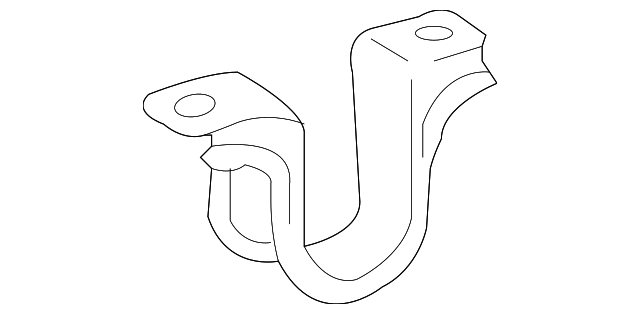 Genuine Toyota Suspension Stabilizer Bar Bracket (Left, Right, Front ...