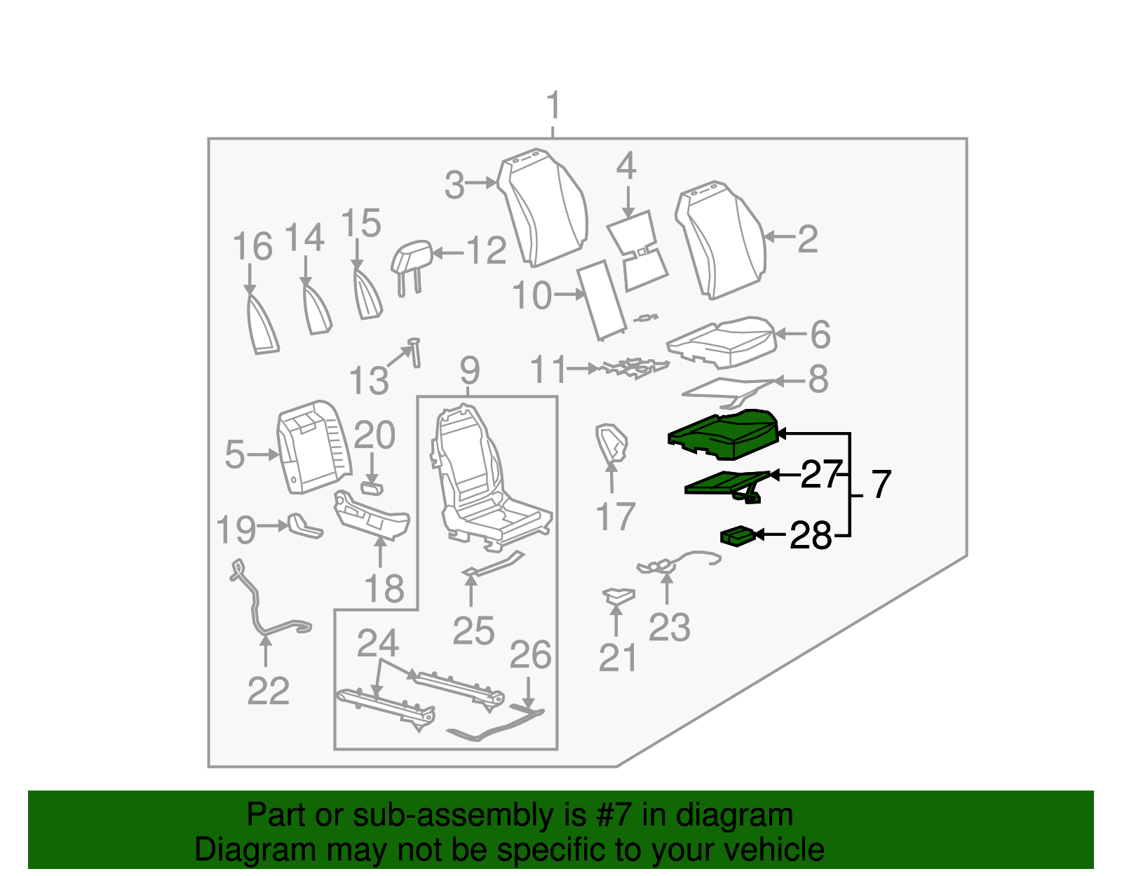 2008-2012 Chevrolet Malibu Airbag Front Passenger Presence Module ...