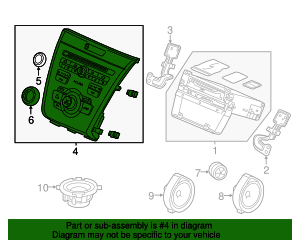 39170-TX6-A01 - High-Quality Control Panel for 2013-2018 Acura ILX ...