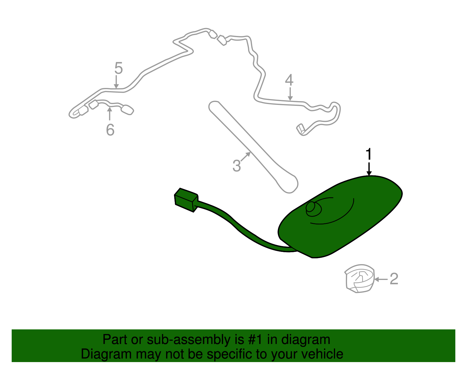 2015-2020 Toyota 2015-2020 Toyota - Antenna Assembly SU003-08012 ...