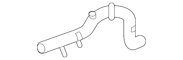 2018-2021 Jaguar Engine Coolant Bypass Pipe JDE40082 | OEM Parts Online