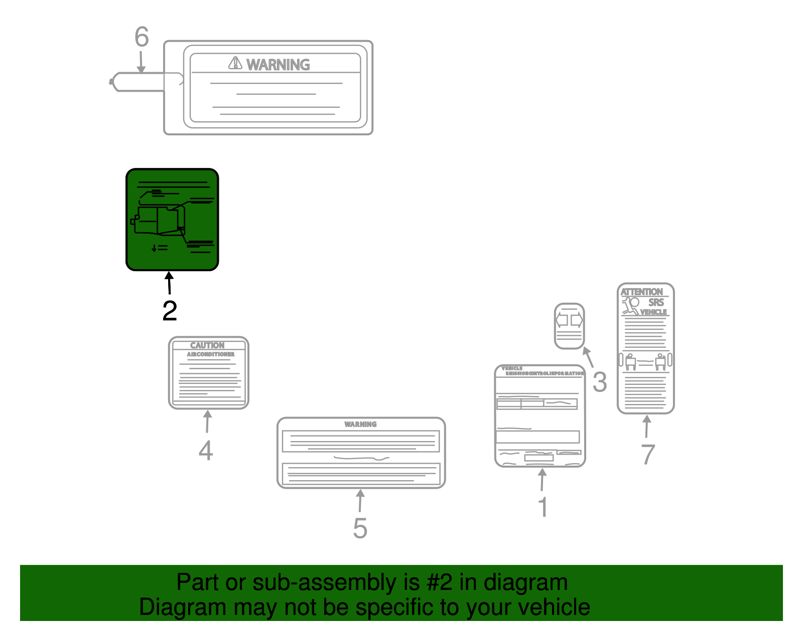 32490-39425 - Vacuum Diagram 2003-2006 Kia Sorento | Kia.Parts Store