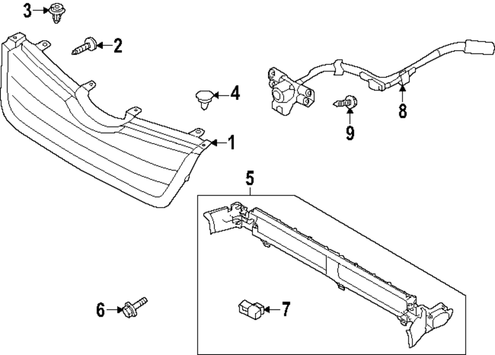 2022-2024 Subaru Forester Front Camera 86357SJ100 | Subaru Parts Store