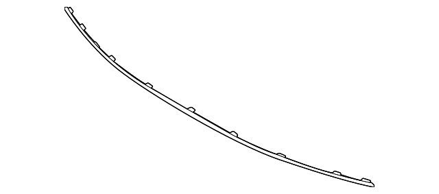 2020-2023 Hyundai Sonata Molding Strip 86618-L1010 | OEM Parts Online