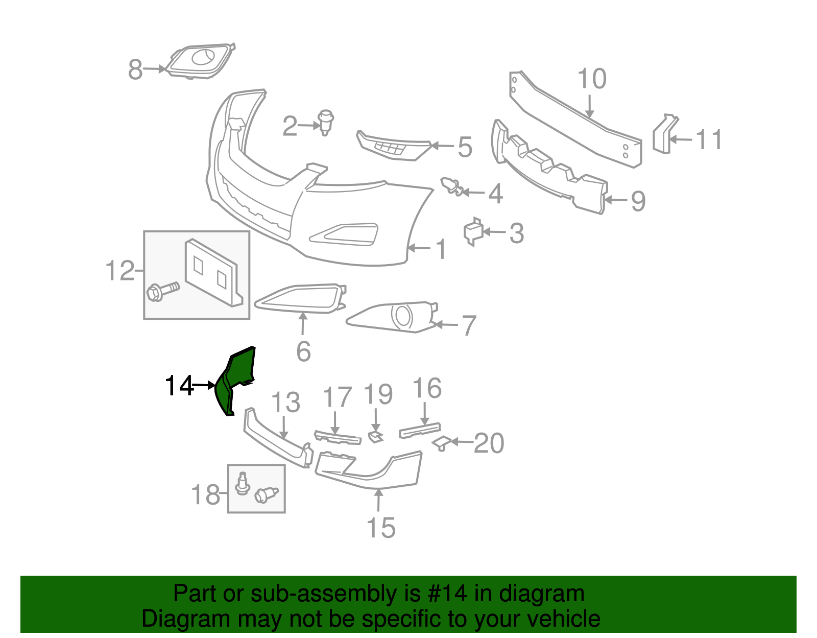 76851-02905 - Spoiler 2009-2010 Toyota Matrix | Toyota San Diego Parts