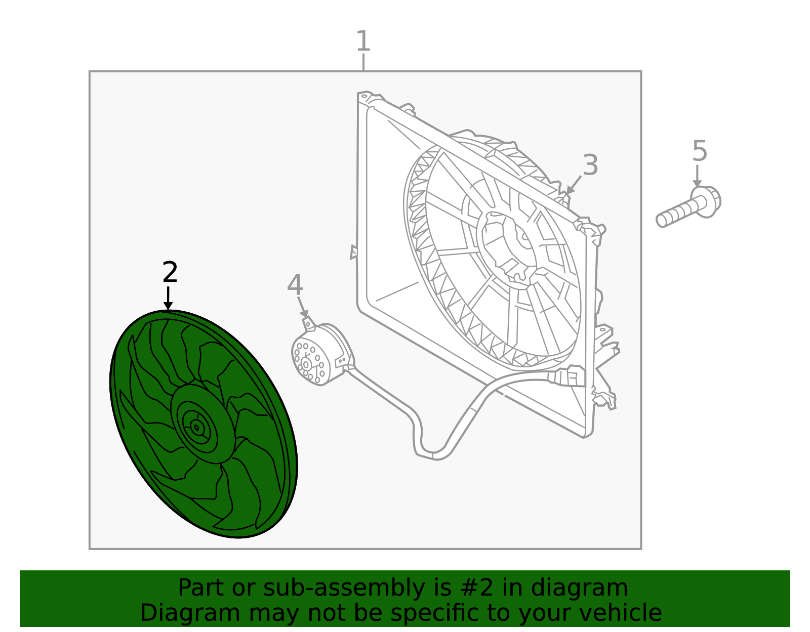25231-2M100 - Fan Blade 2010-2012 Hyundai Genesis Coupe | hyundaiparts.pro