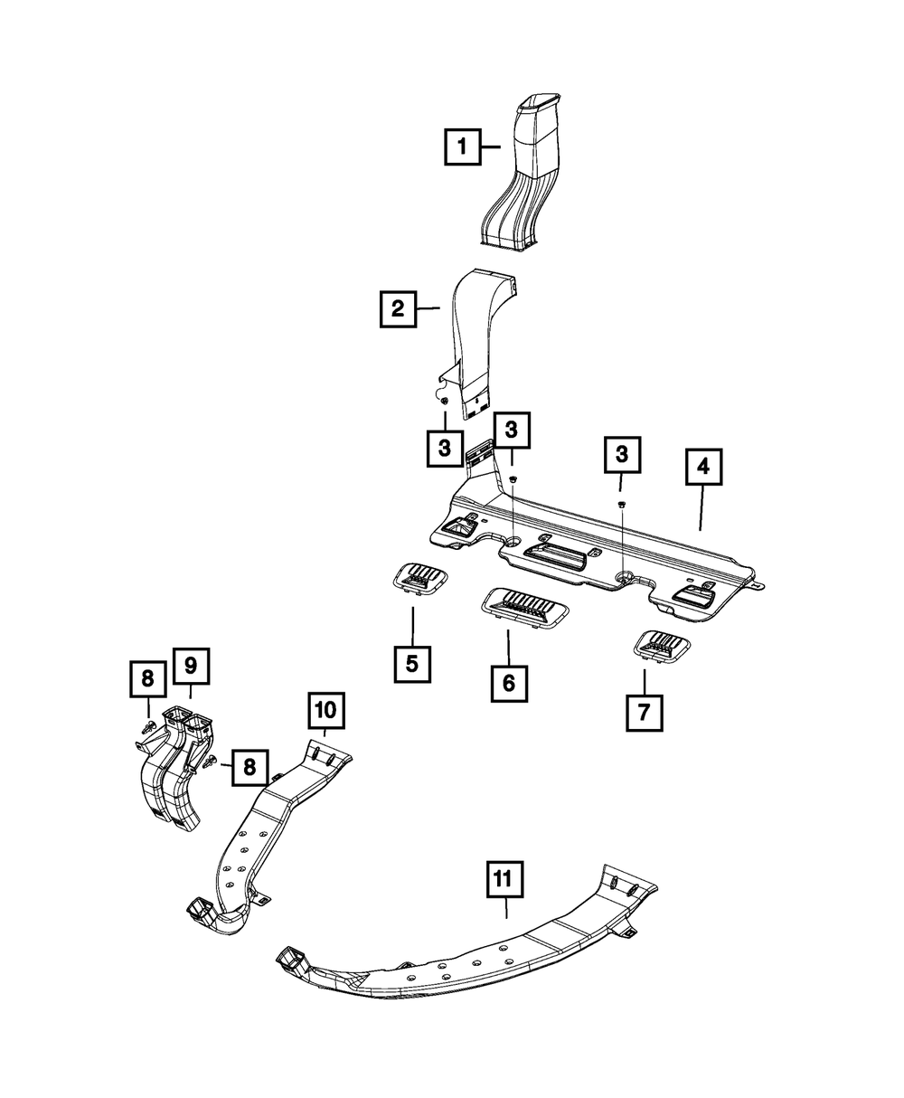 2001-2026 Mopar Plastic Rivet 6502632 | Mopar eStore