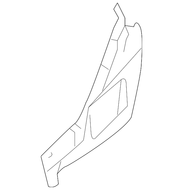 2010-2016 Buick LaCrosse Driver Side Body Side Outer Panel Lower Filler ...