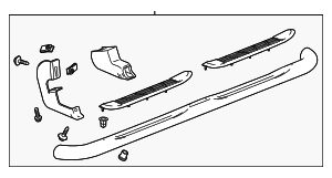 2020-2025 GM Running Board Step 84208262 | GM Parts Center