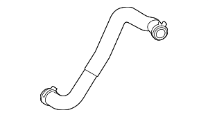Radiator Coolant Hose | AT4Z-8286-A | Walls' Ford Parts