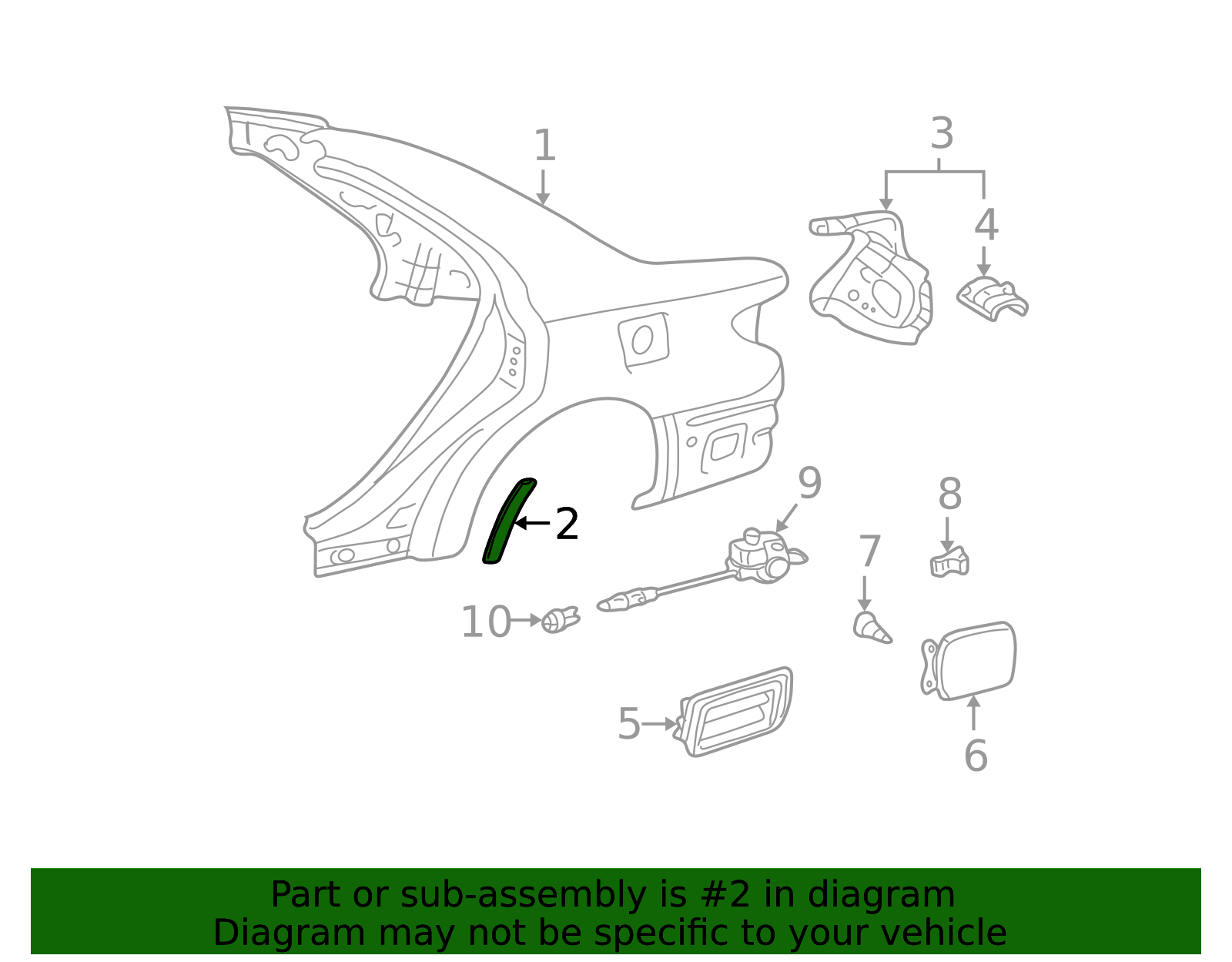 58747-33020 - High-Quality Side Body Trim Protector for 2002-2006 Lexus ...