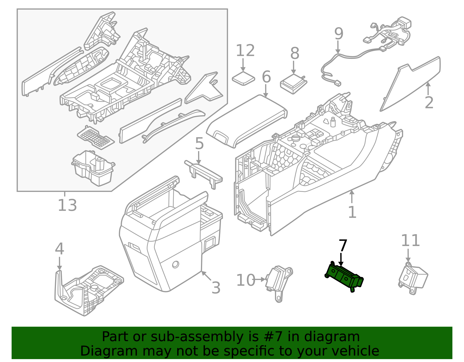 2024-2025 Hyundai Santa Fe USB Port 961A0-P6000-NNB | MotorMotor