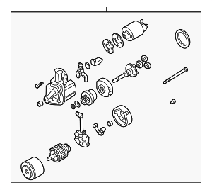 1810A011 - Starter 2008-2011 Mitsubishi | Mitsubishi Direct Parts