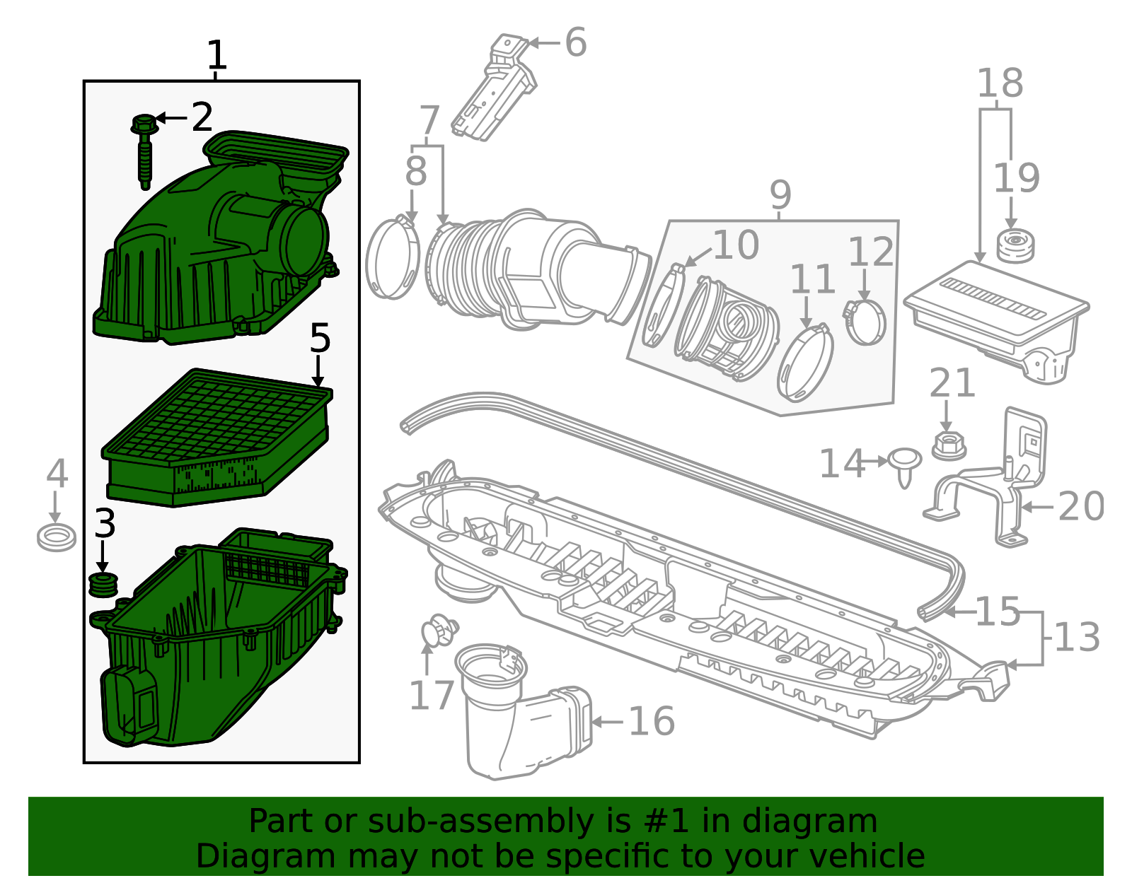 85614333 - 2023-2025 GM - Air Cleaner | Partners Chevy