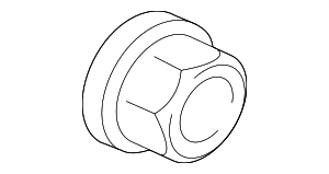 2002-2025 Lexus | Axle Nut | 90080-17238 | Express Lexus Parts