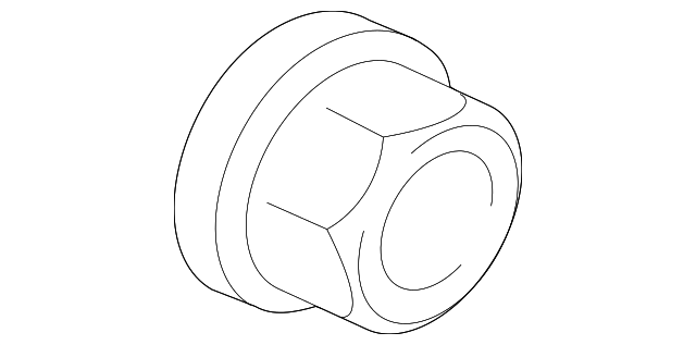 2002-2025 Lexus | Axle Nut | 90080-17238 | Express Lexus Parts