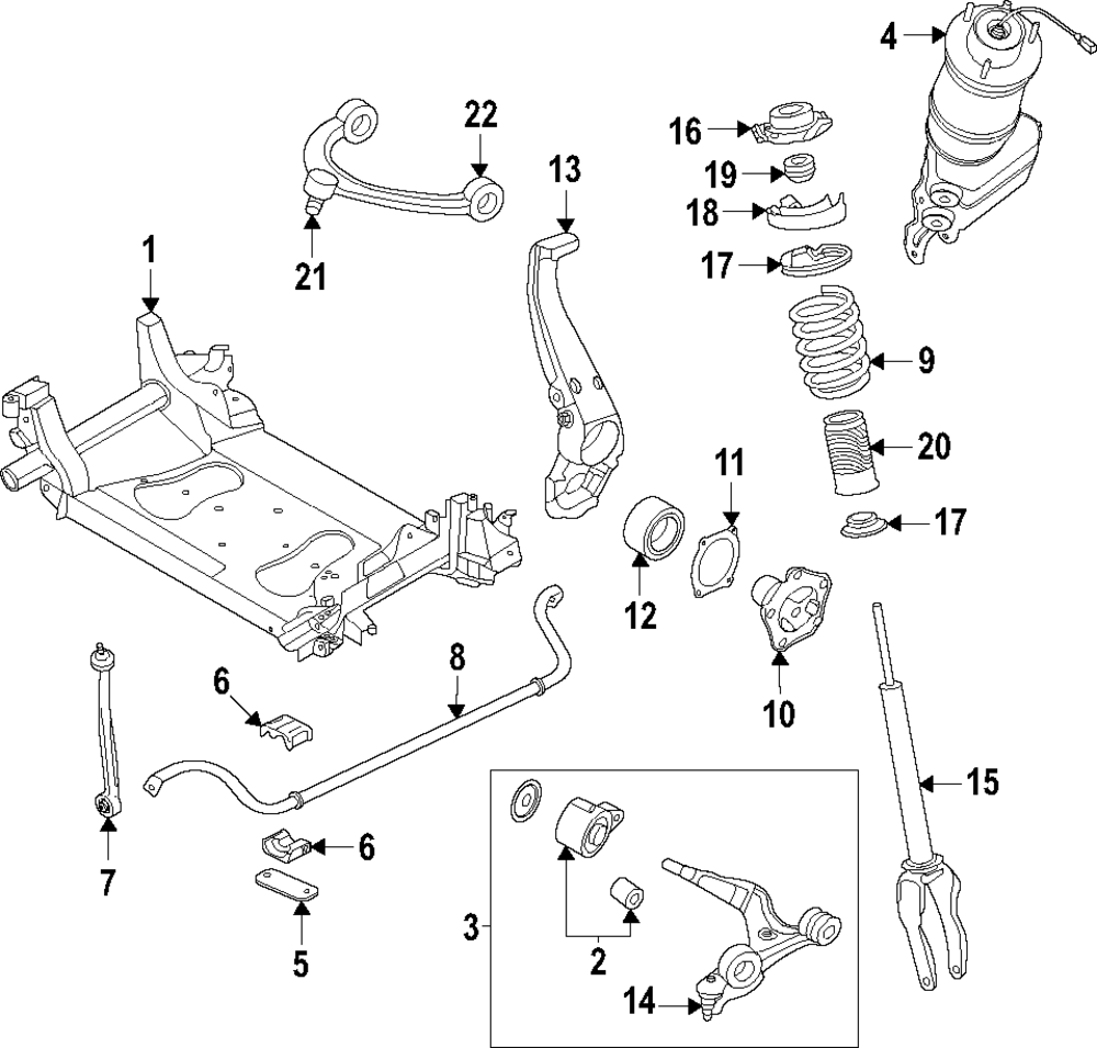 9J1-407-246-B - Knuckle 2022-2024 Audi | Audi OEM Parts Guy