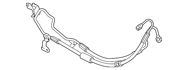 2007-2009 BMW X5 Power Steering Pressure Hose 32-41-6-782-290 | BMW OEM ...