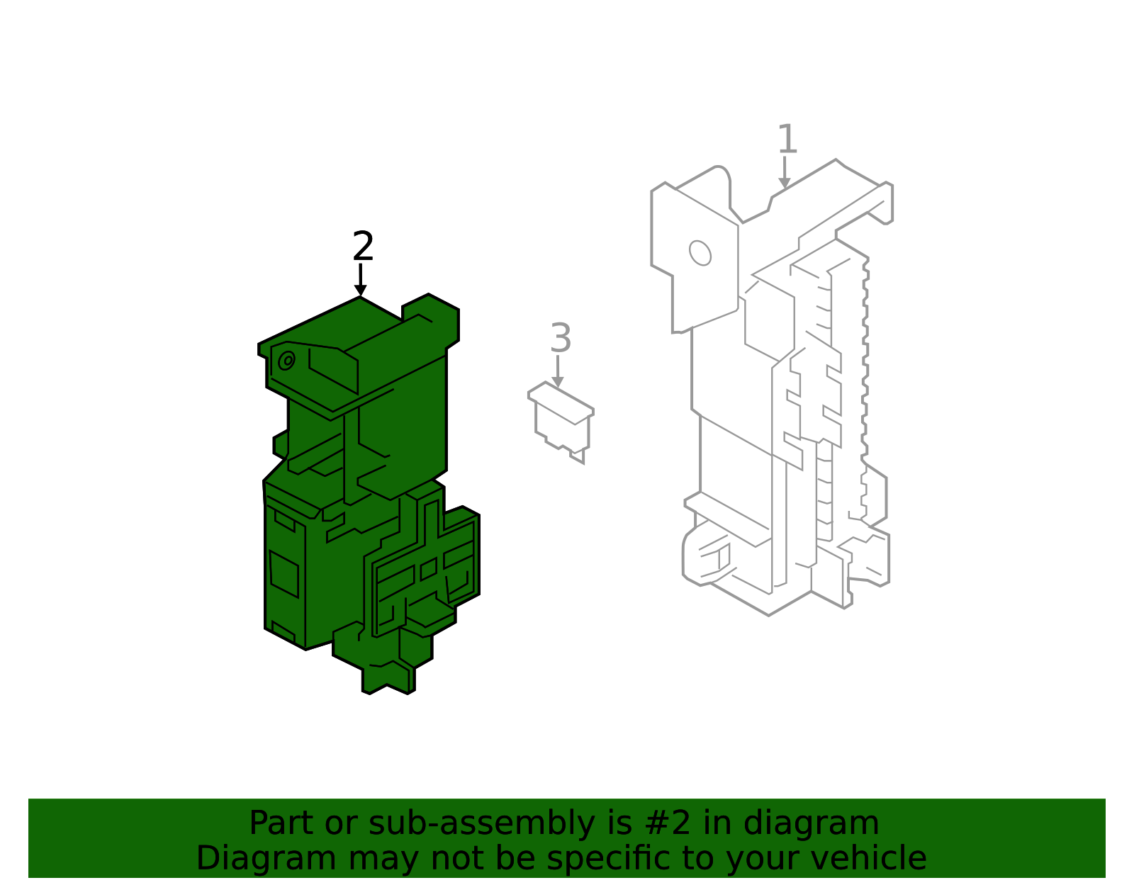 2018-2021 Mazda 6 | Fuse & Relay Box Bracket | GBEF-67-BT1 | Mazda ...