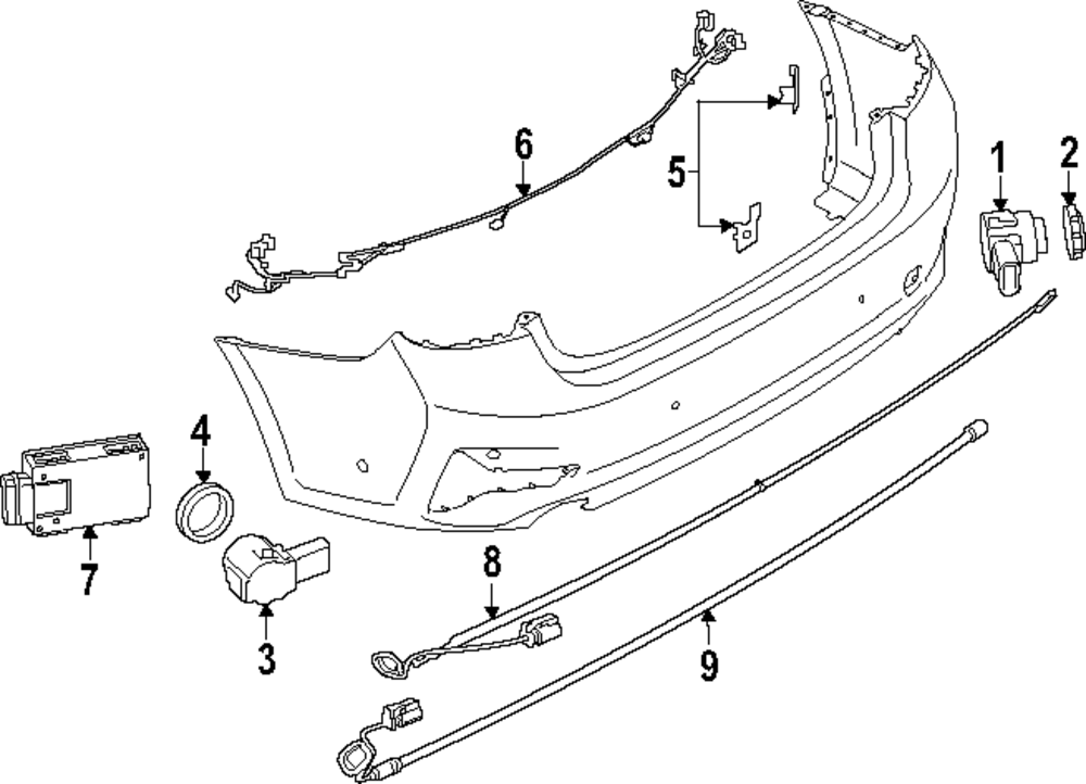 51-12-8-086-594 - 2021-2024 BMW M3 - Mount Kit | BMWPartsHub