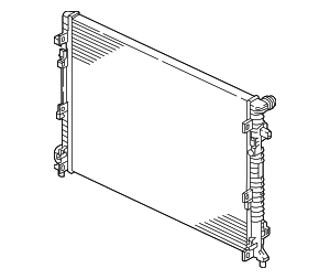 2018-2023 Volkswagen Radiator 3QF-121-251-C | VW Direct Auto Parts