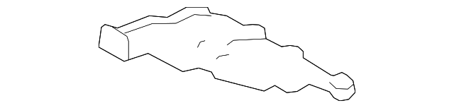 49548-S2000 - Hyundai Heat Shield 2019-2023 Hyundai Santa Fe ...