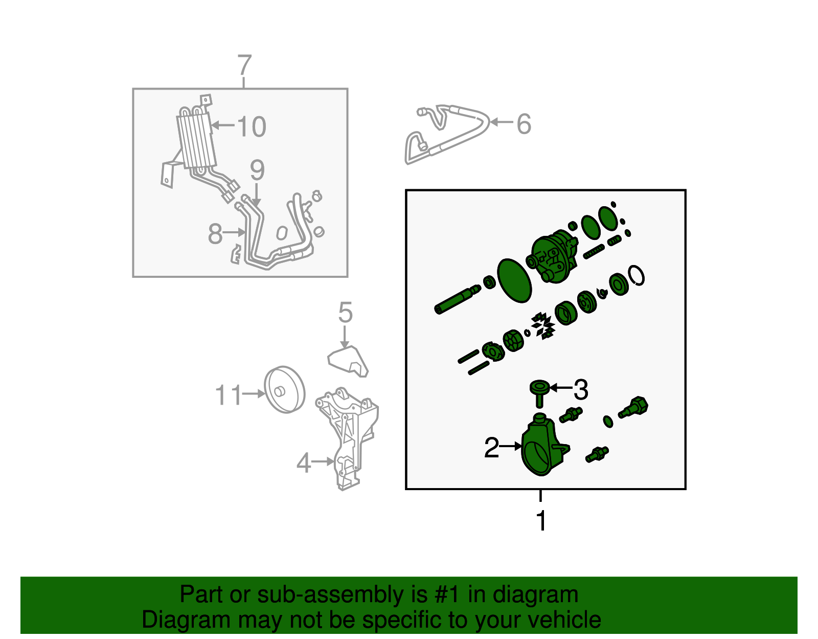1999-2009 GM Power Steering Pump 19420688 | Shop Matick Buick GMC