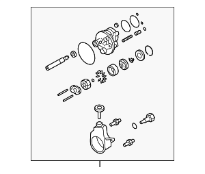 1999-2009 GM Power Steering Pump 19420688 GM | GMPartsDirect.com