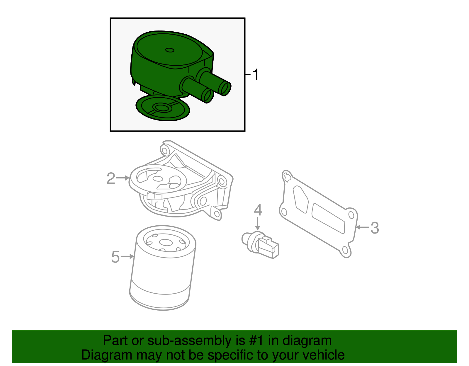 2012-2017 Land Rover | Oil Cooler | LR025515 | Express Land Rover Parts