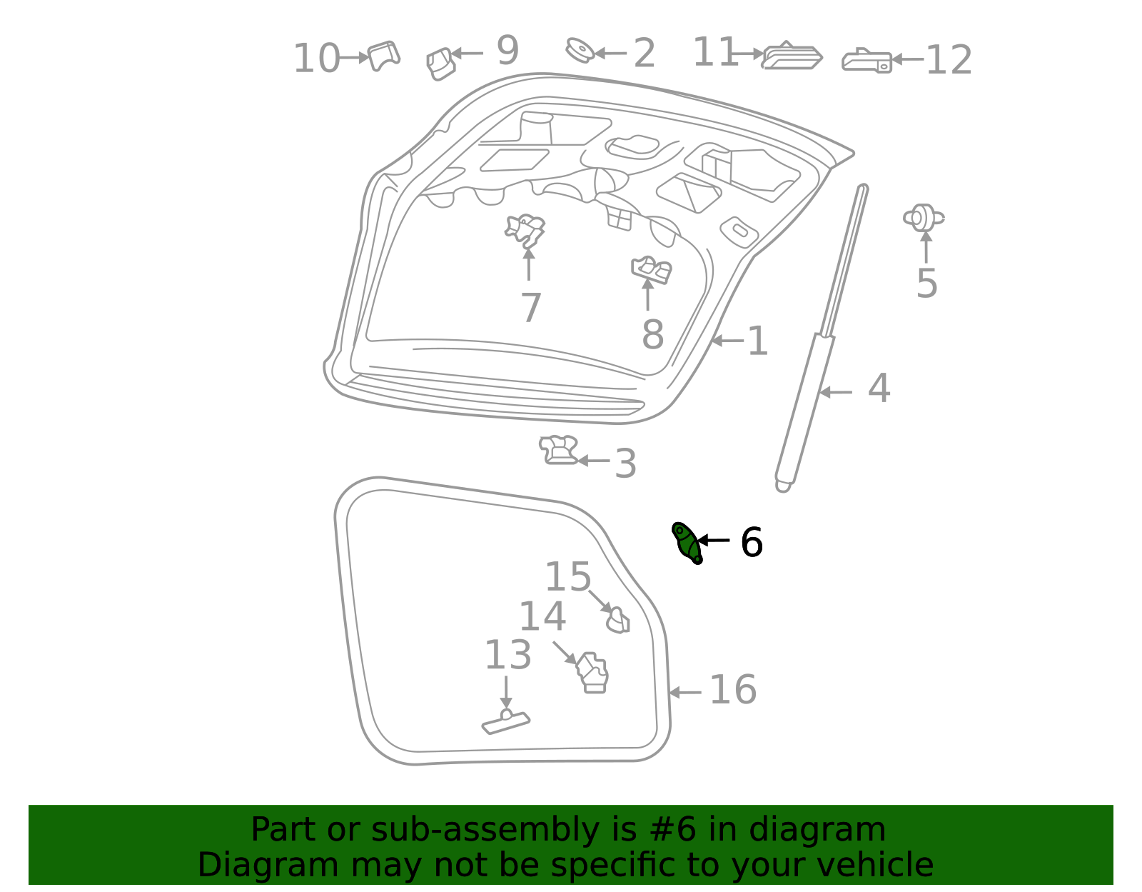 2022-2024 Volkswagen Taos Mount Plate 2GJ-827-436 | VW Direct Auto Parts