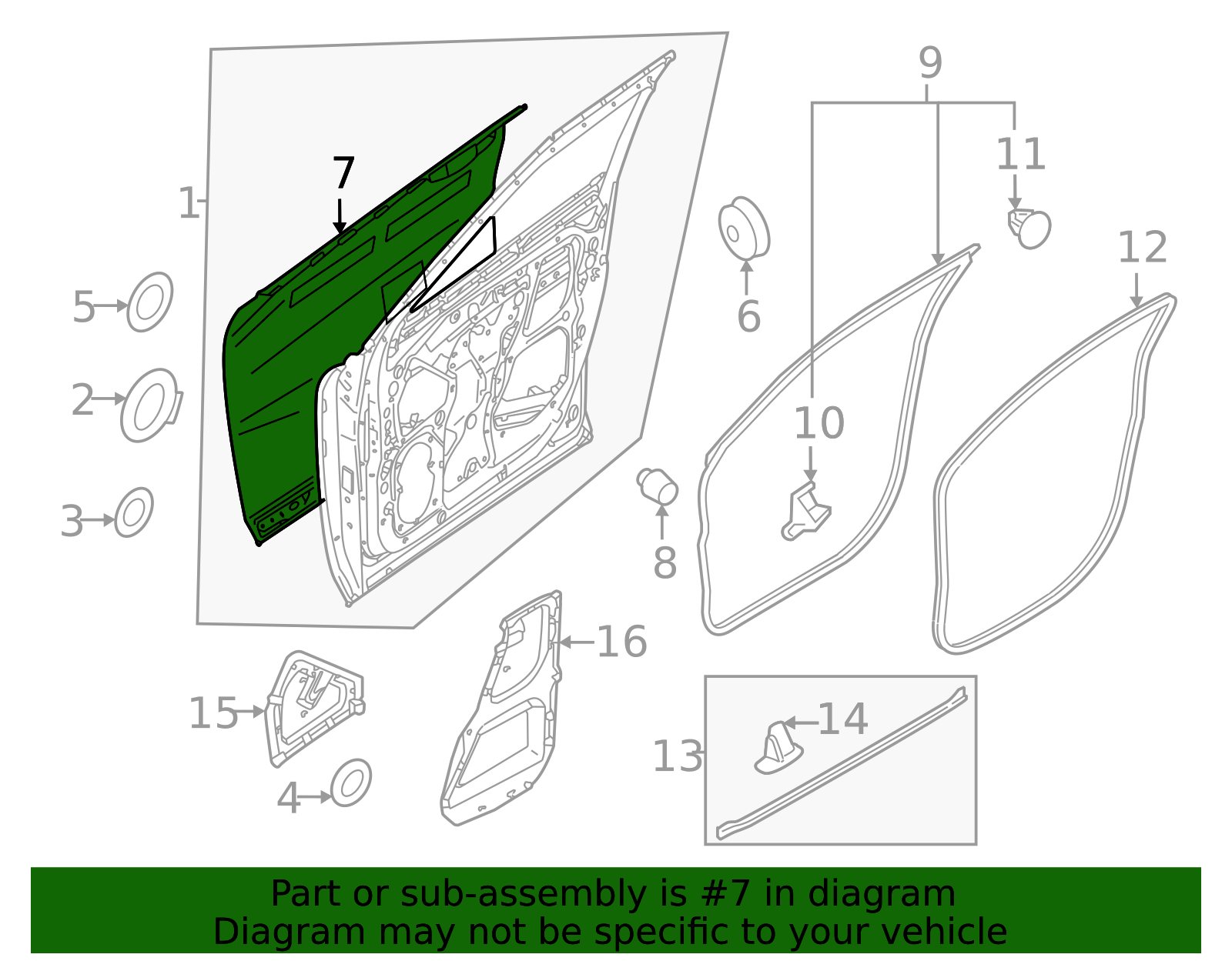 2022-2024 Mitsubishi Outer Panel 5700C369 | Mitsubishi Parts Warehouse ...