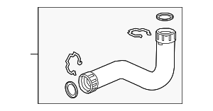 2019-2025 GM Charge Air Cooler Outlet Air Hose 23273935 | Shop Matick ...