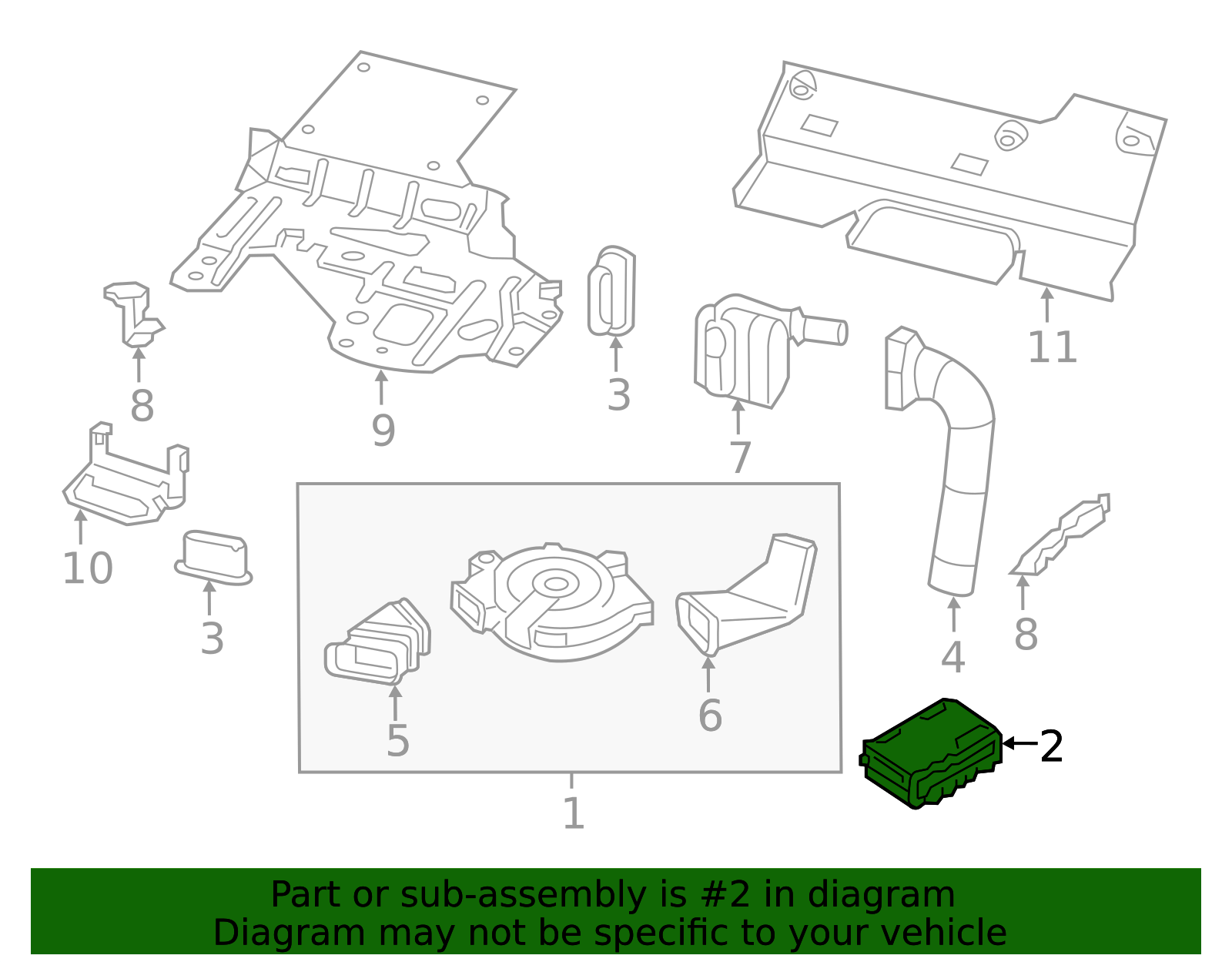 Control Module 873D6-9PF0A | Nissan Parts Central