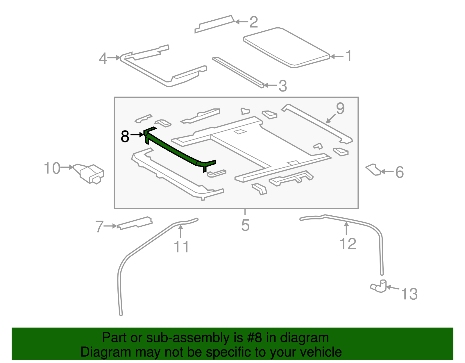 63209-50040 - Air Deflector - 2013-2017 Lexus | My L Parts