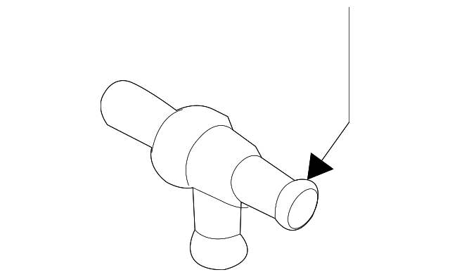 2016-2025 Volvo Drive Motor Battery Pack Coolant Hose Adapter 32263958 ...