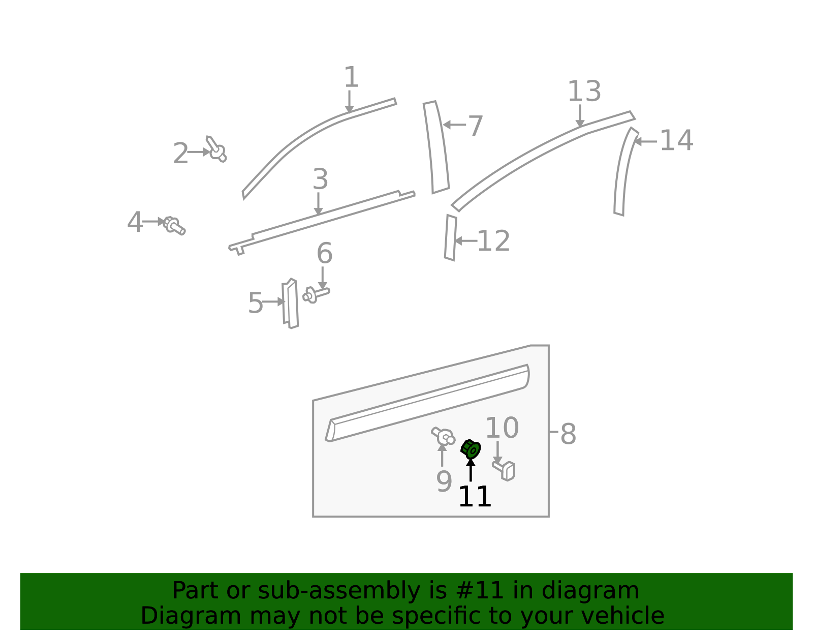 90080-17189 - Tail Lamp Assembly Nut - 2003-2020 Toyota | Nucar Toyota ...