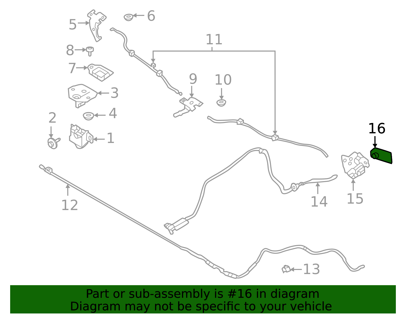 LR188982 - High-Quality Lever for 2022-2023 Land Rover | AutoNation Parts