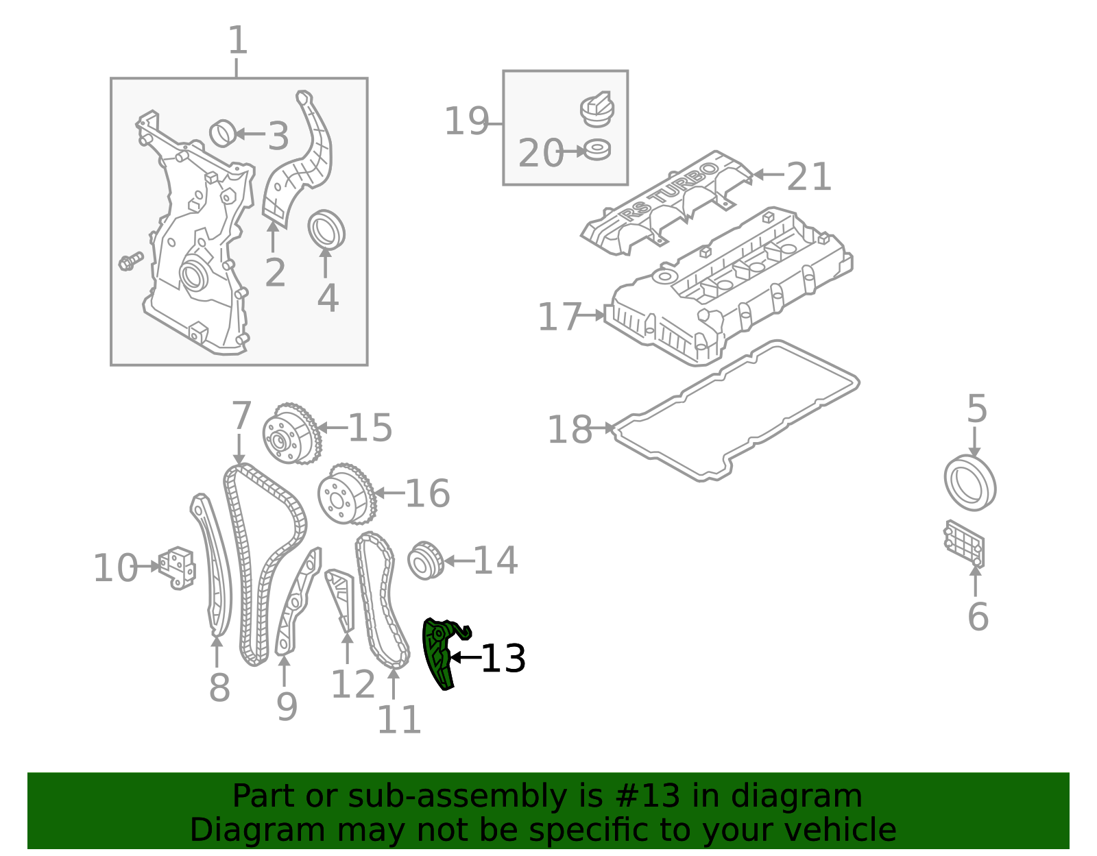 2010-2014 Hyundai Tensioner Arm 24460-25001 | MotorMotor