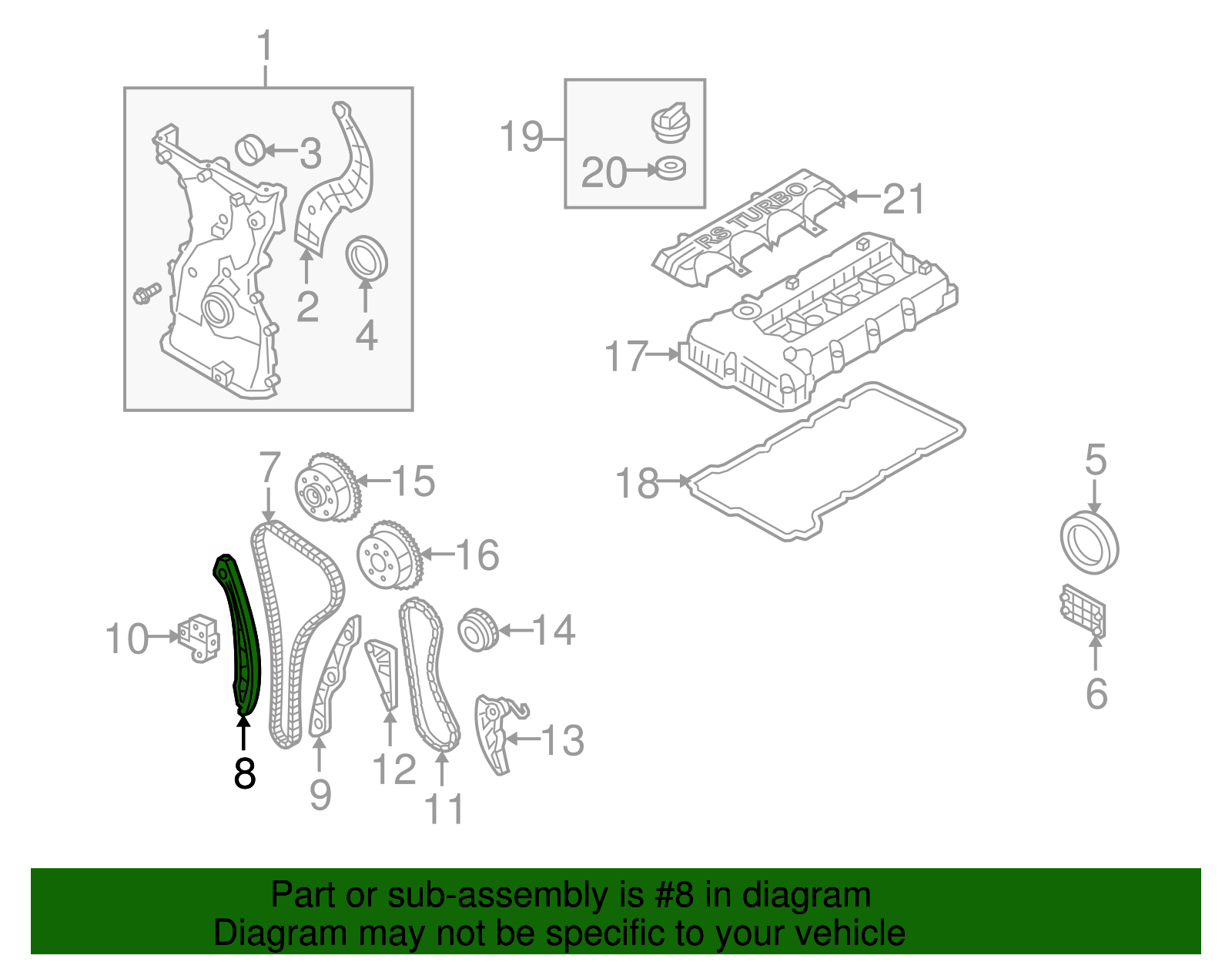 Genuine Tensioner Arm for 2006-2015 Hyundai | Part# 24420-25002 ...