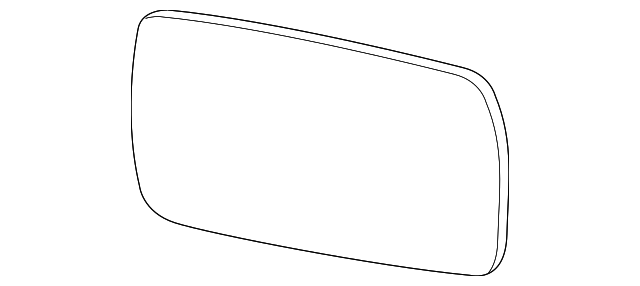 51-16-7-168-182 - Mirror Glass - 2006-2009 BMW | BMWPartsHub