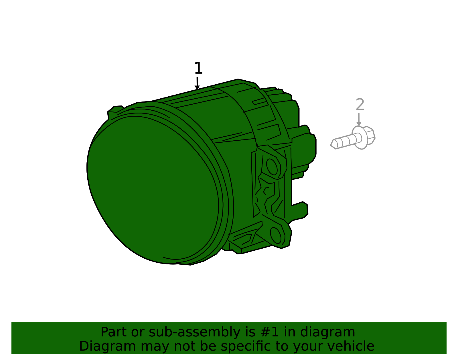 Fog Lamp Assembly 81220-0E030 | OEM Parts Online