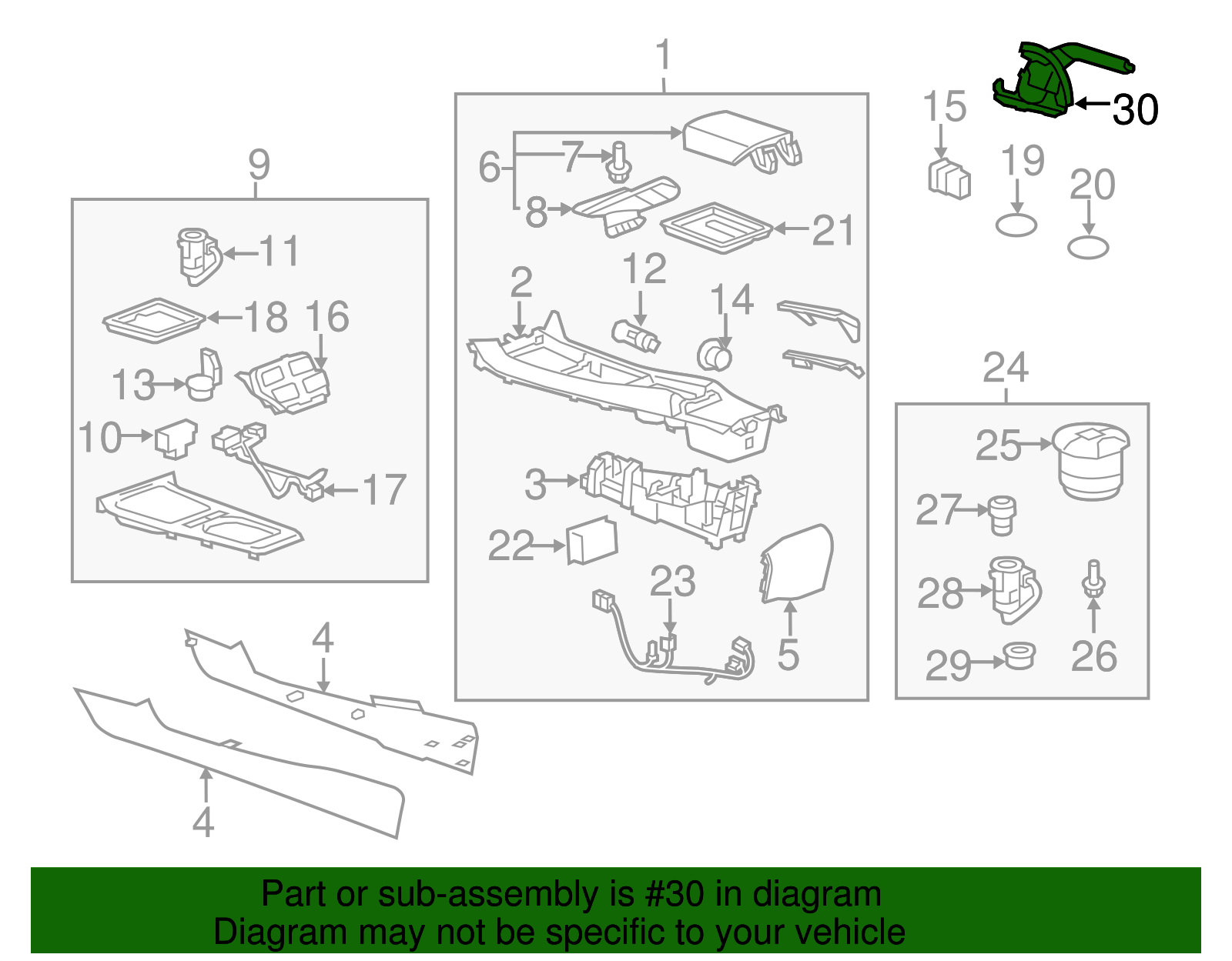 22747943 - Parking Brake Control 2010-2015 Chevrolet Camaro | GMC Parts Canada