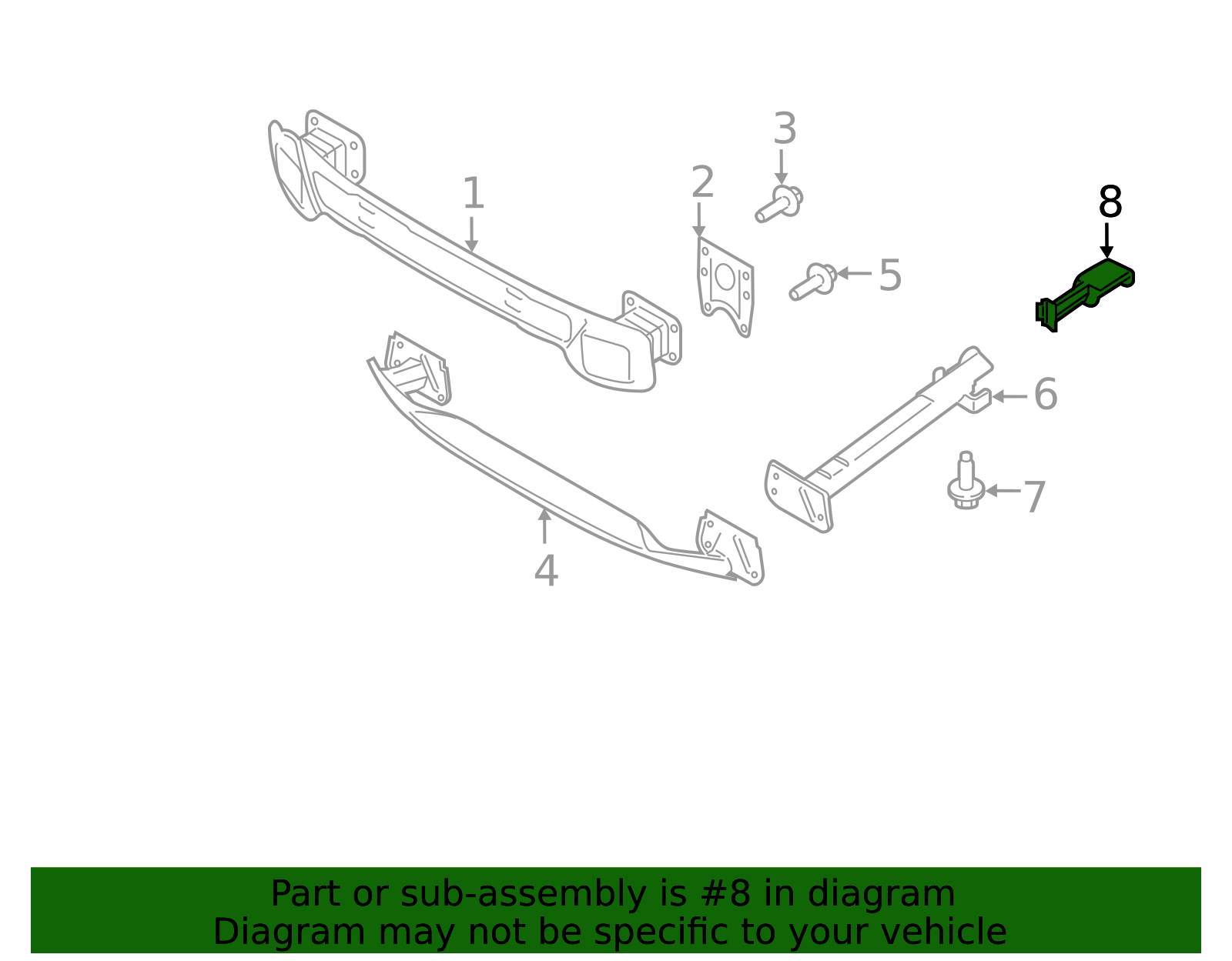 CK4Z-6110219-B - High-Quality Trans Mount Bracket for 2015-2019 Ford ...