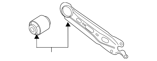 Rear Passenger Side Suspension Trailing Arm 84175531 | Shop Matick ...