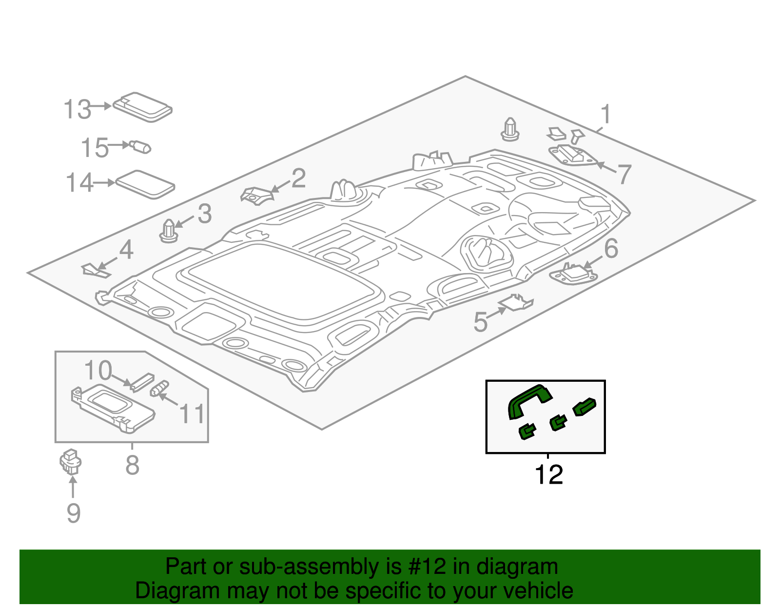 OEM 2012-2016 Honda CR-V Grip Handle 83240-SNA-A01ZU | Honda Automotive ...